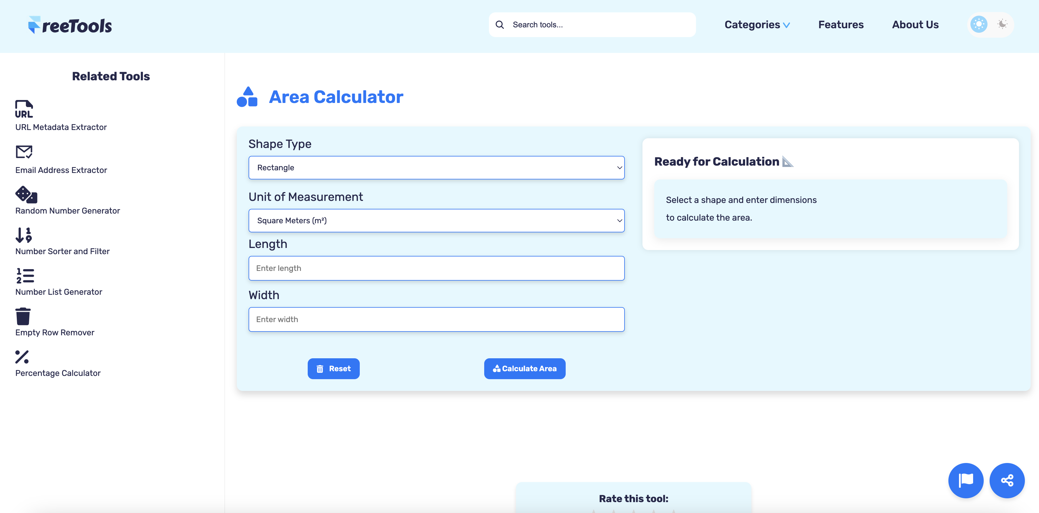 Area Calculator Calculate Area Of Shapes