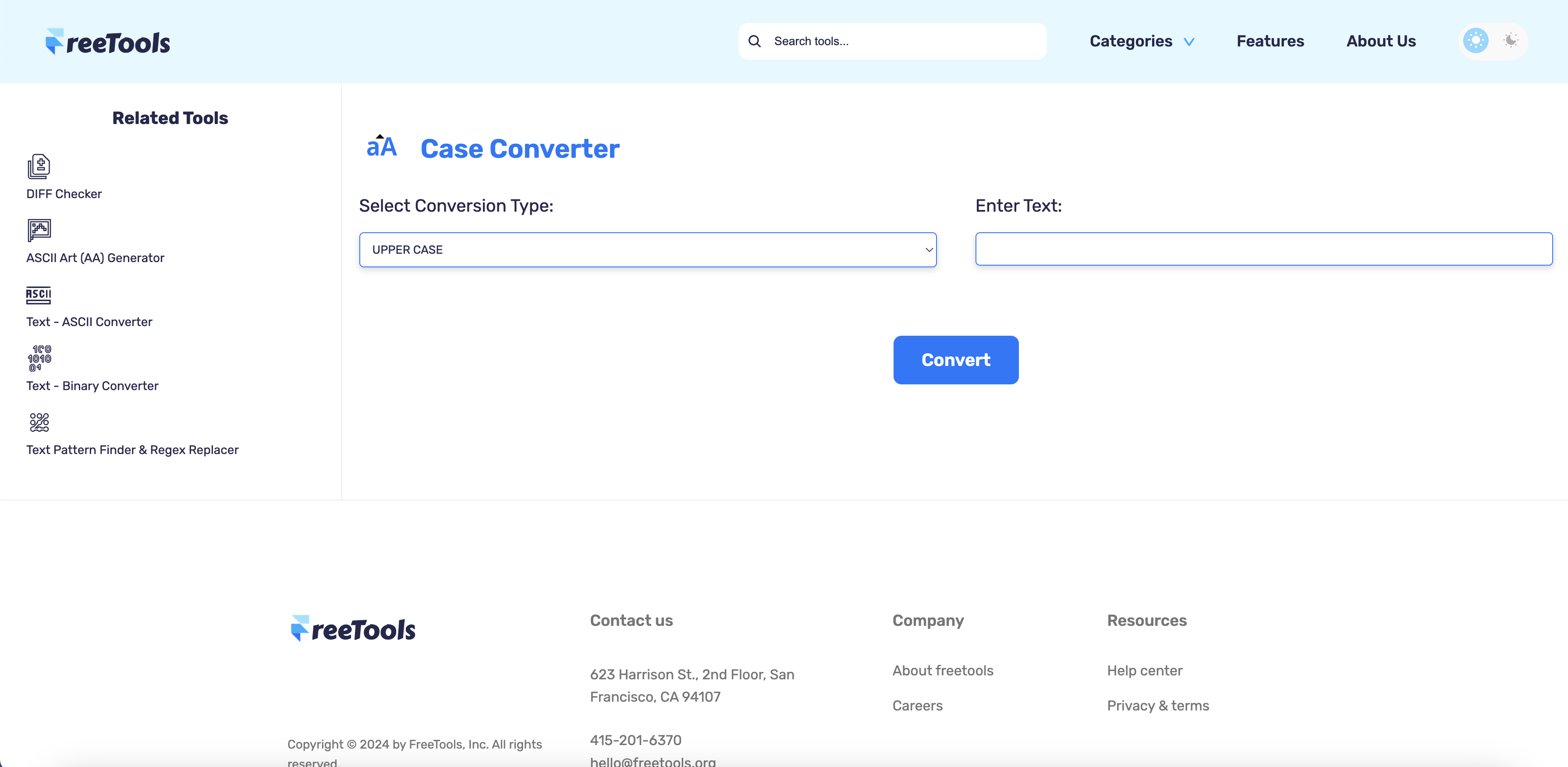 Case Converter — Free Online Text Case Conversion Tool