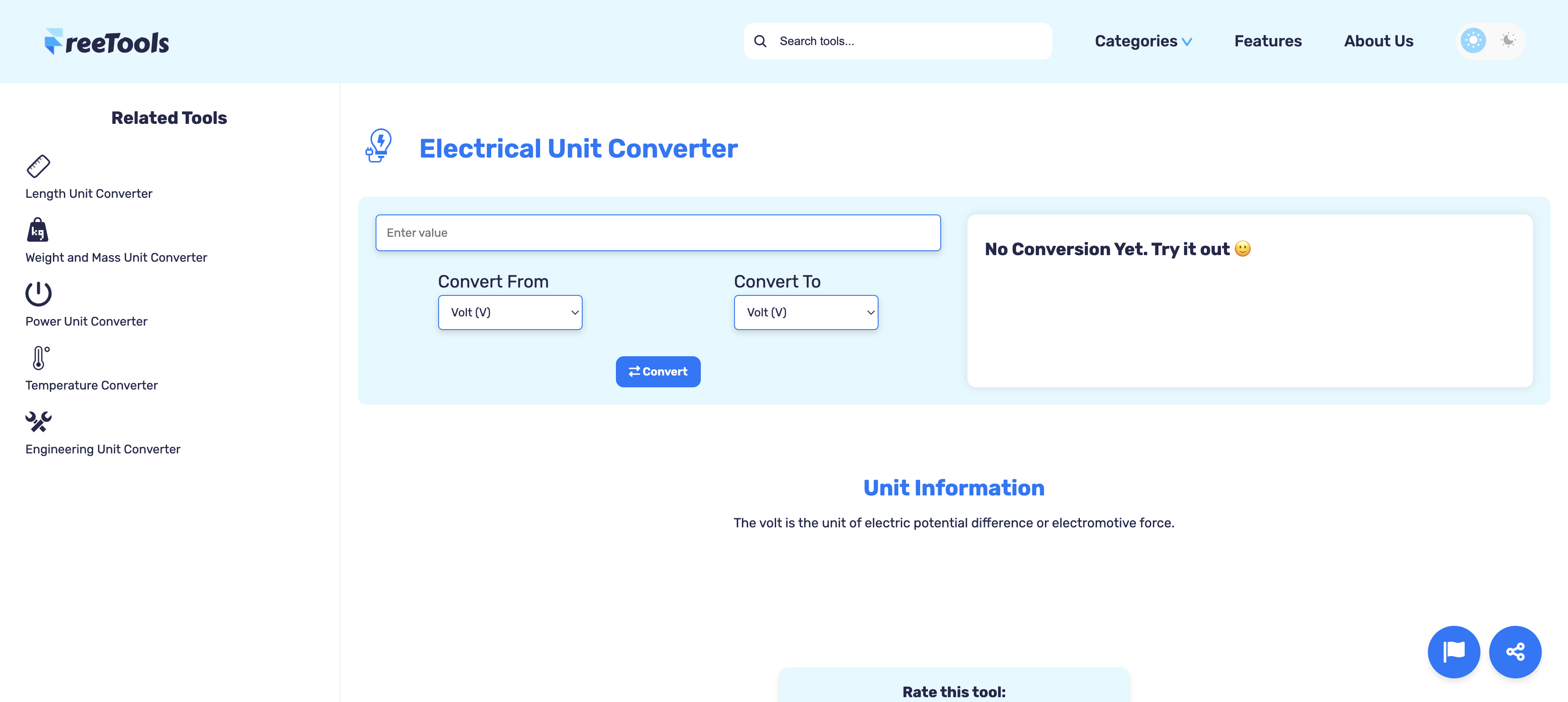 Electrical Unit Converter | Free Online Electrical Measurement Tool