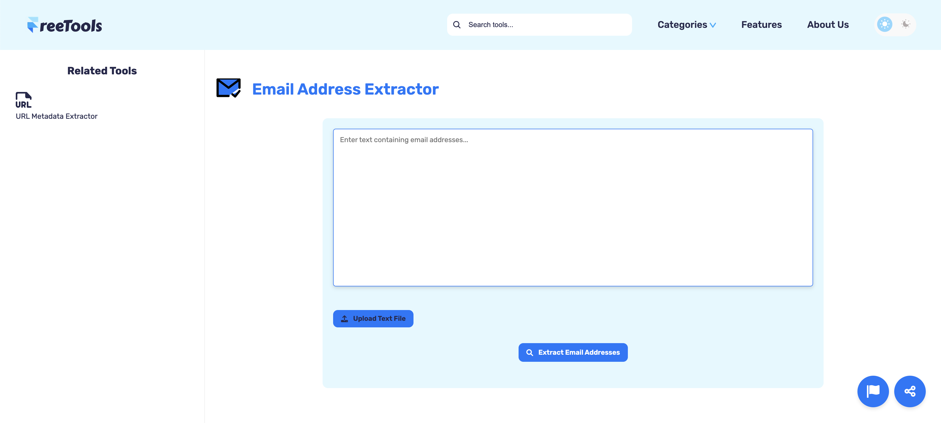 Email Address Extractor | Extract Emails Instantly | FreeTools