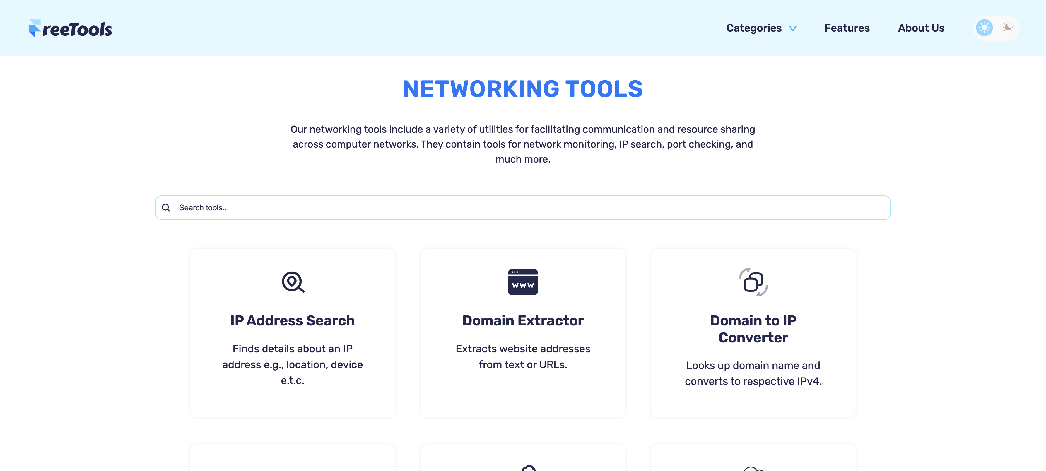 Networking Tools — Free Online Network Diagnostics