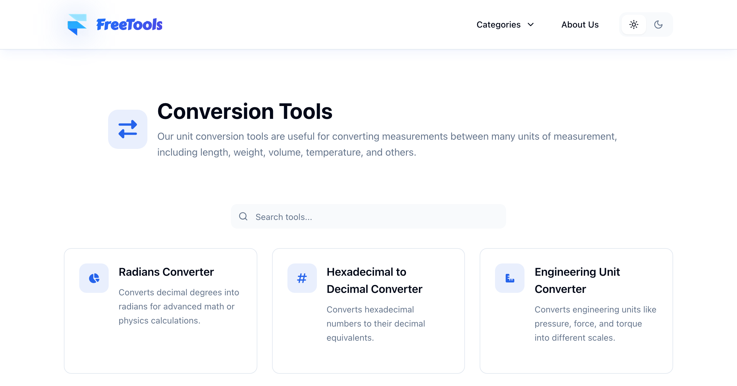 Conversion Tools - Free Online Tools | Free Tools