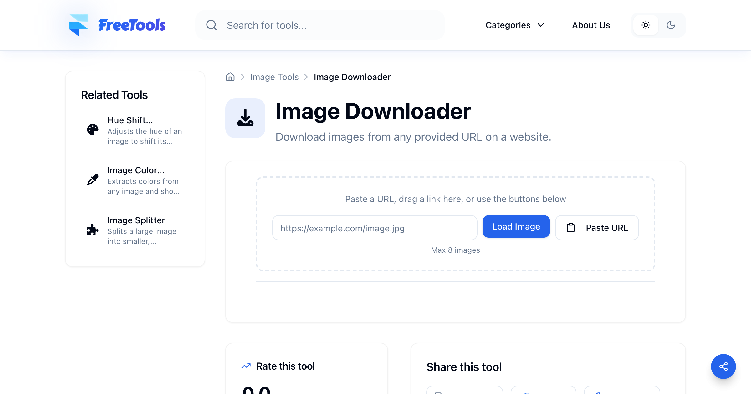 Image Downloader - Free Online Tool | Free Tools